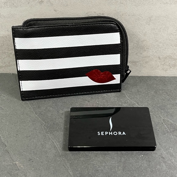 Sephora | Bags | Sephora Brand New Compact Mirror With Matching Pouch ...